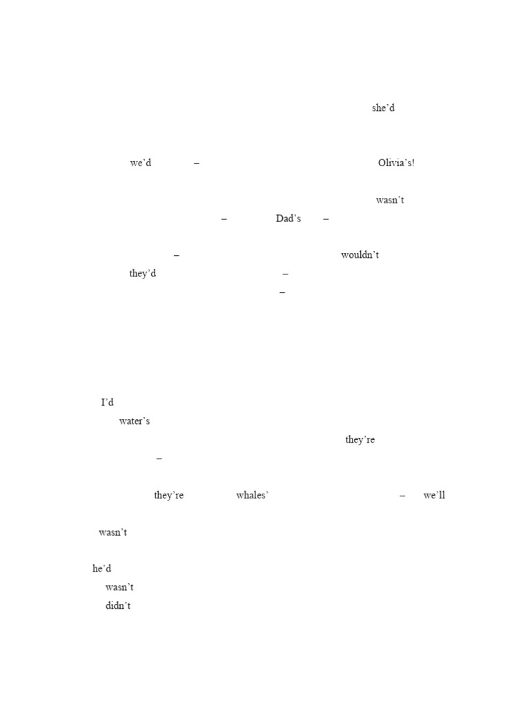 ENT403 Reading Practice 2 | PDF | Whales | Paintings