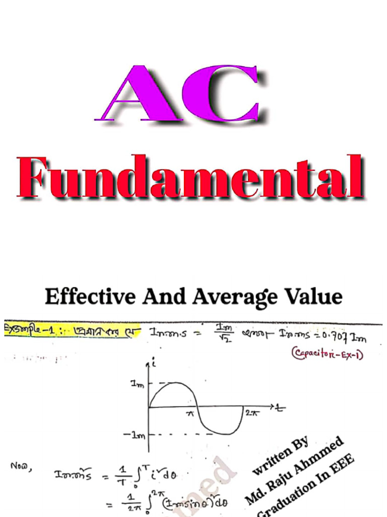 AC Fundamental | PDF