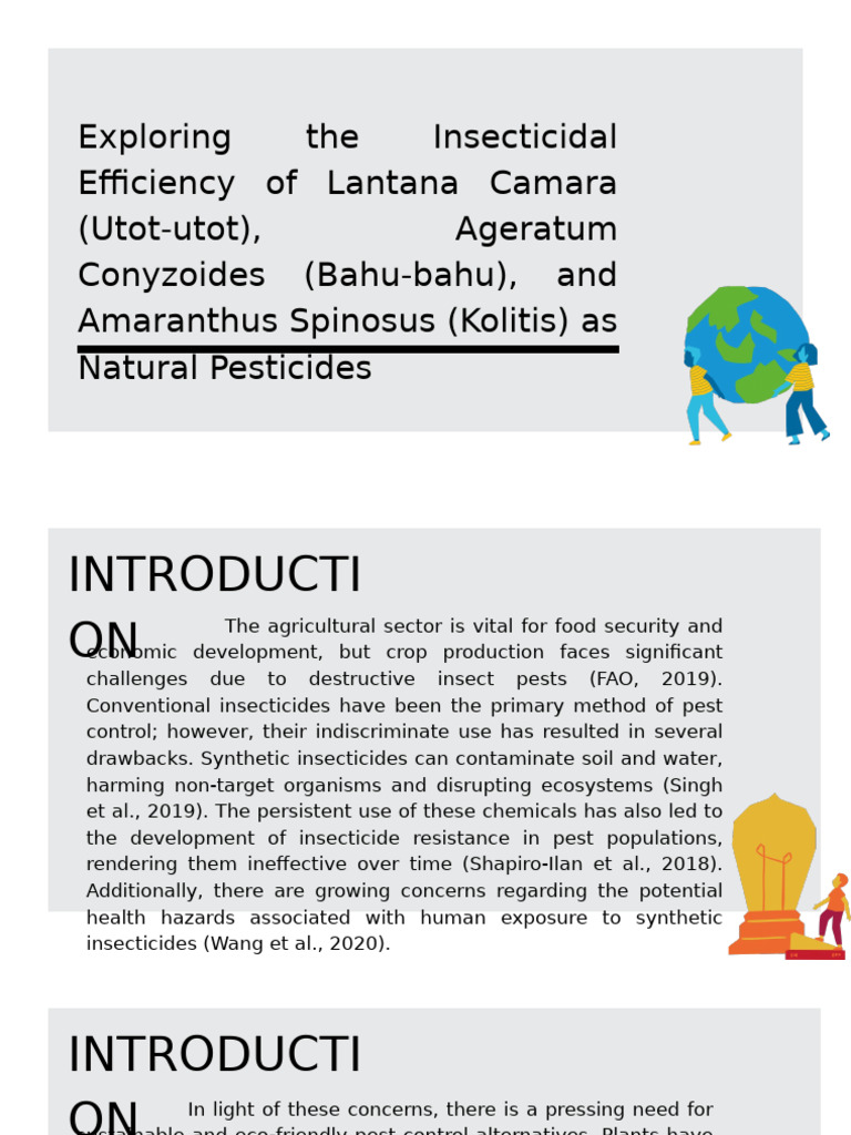 Research Proposal | PDF | Insecticide | Pest Control