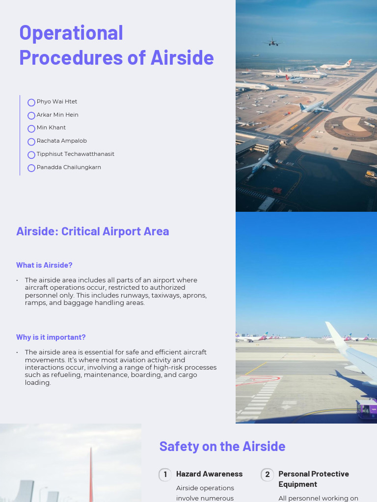 Operational Procedures of Airside | PDF | Airport | Foreign Object Damage