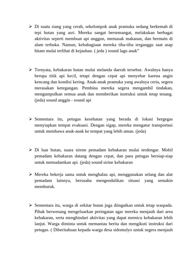 Di Suatu Siang Yang Cerah | PDF