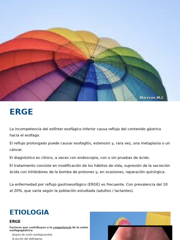 ERGE (2) | PDF | La enfermedad por reflujo gastroesofágico | Gastroenterología
