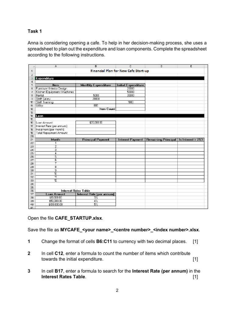 BVSS 2019 P2 | PDF | Interest | Spreadsheet