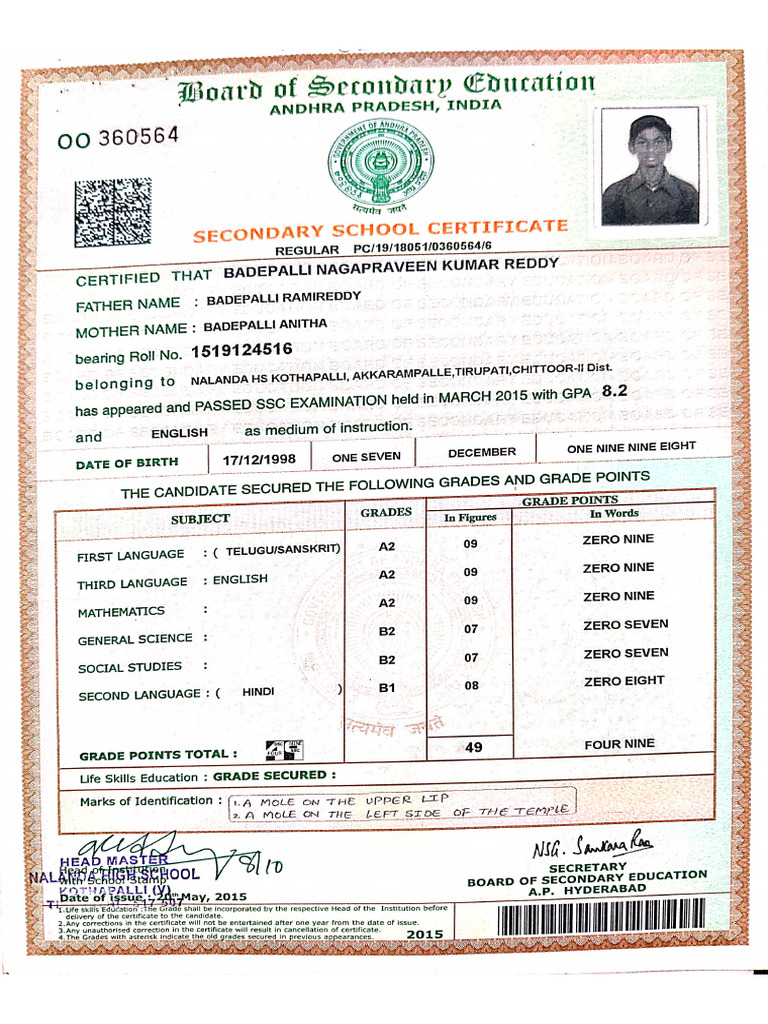 Educational Documents (Praveen) | PDF