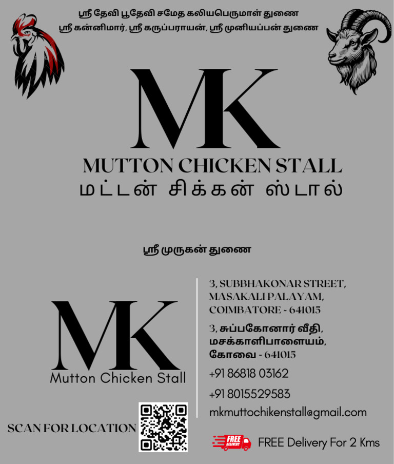 Mutton Chicken Stall | PDF