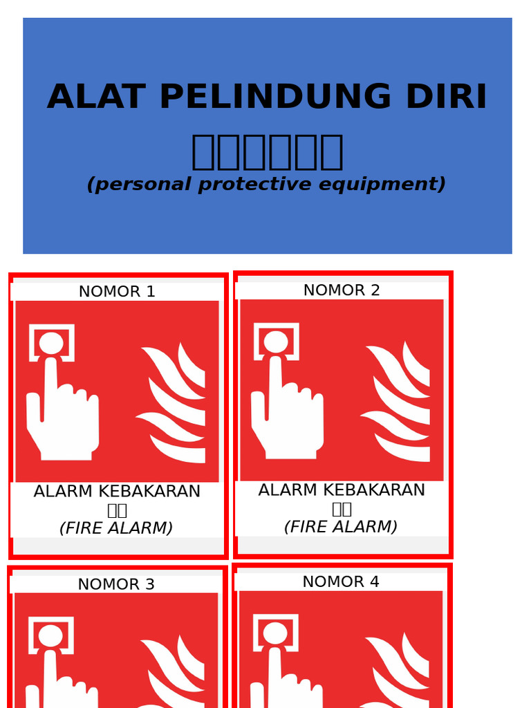 LOGO FIRE ALARM DAN APD | PDF