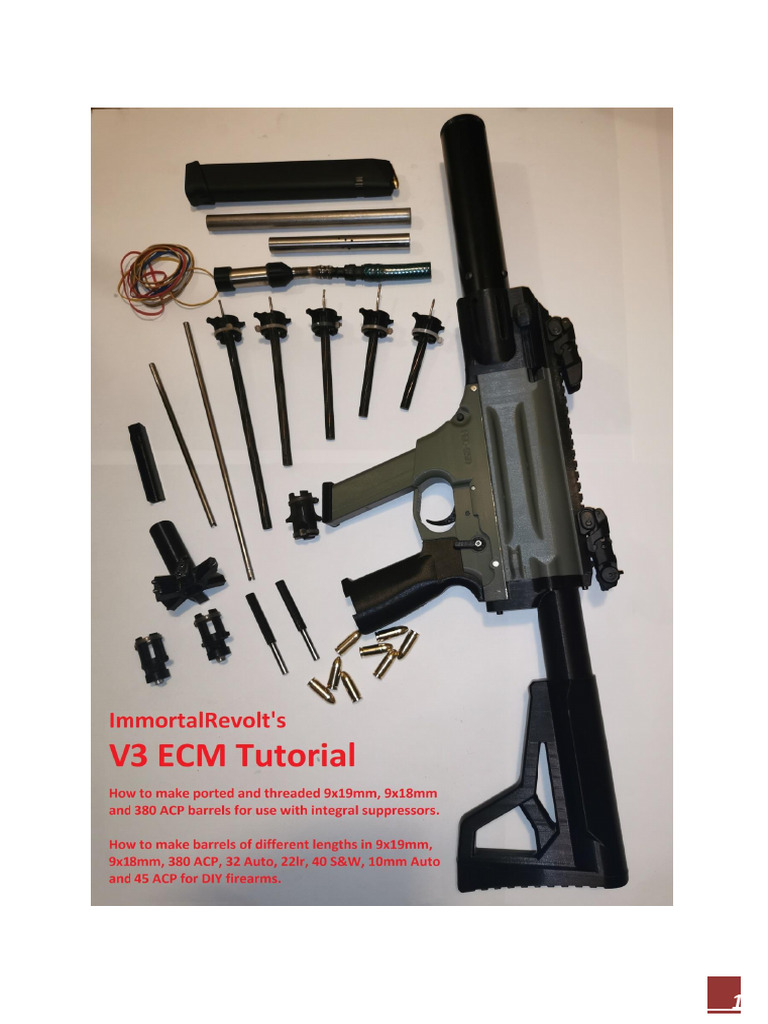 V3_ECM_Tutorial_v1.1 | PDF | Gun Barrel | Caliber