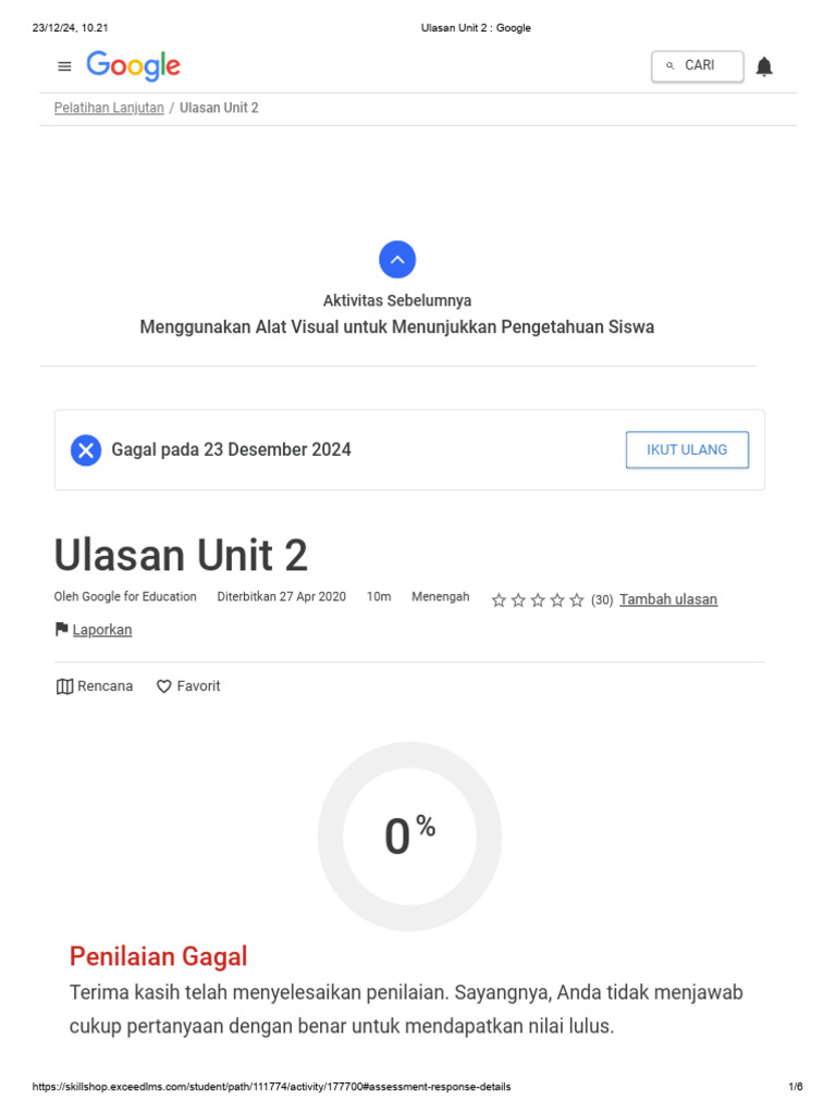 Ulasan Unit 2 - Google | PDF
