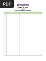 Class IX HALF YEARLY SYLLABUS | PDF