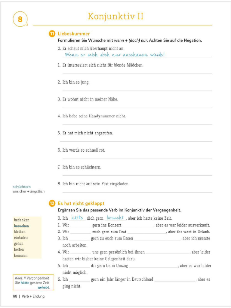 Konjunktiv II 2 | PDF