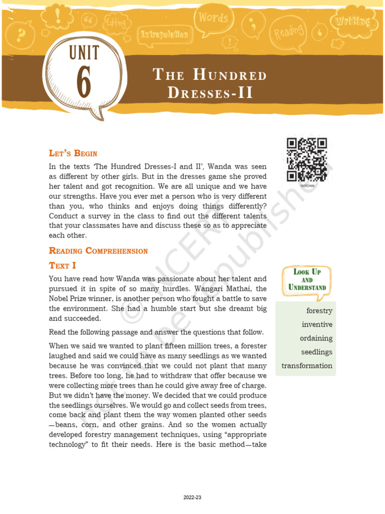 Celebrating Unique Talents and Nature | PDF | Trees | Sentence ...