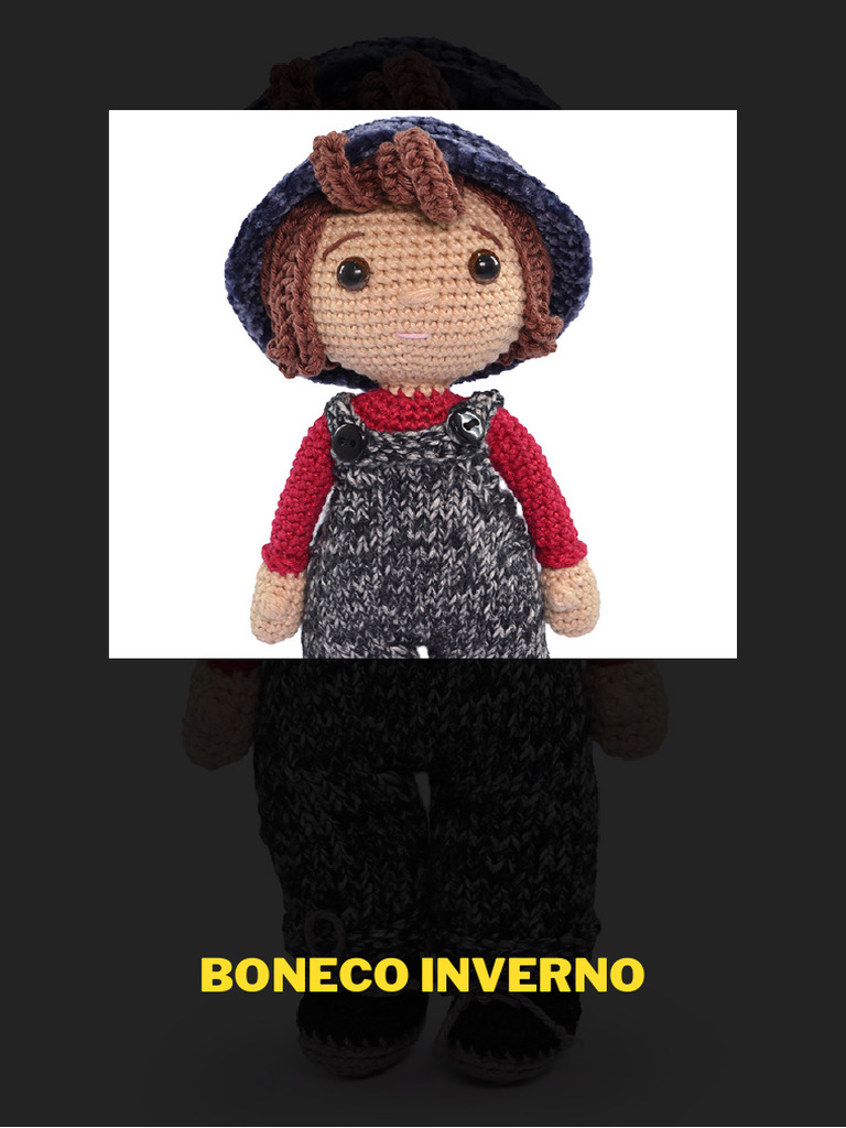 Boneco Inverno | PDF | Bordado
