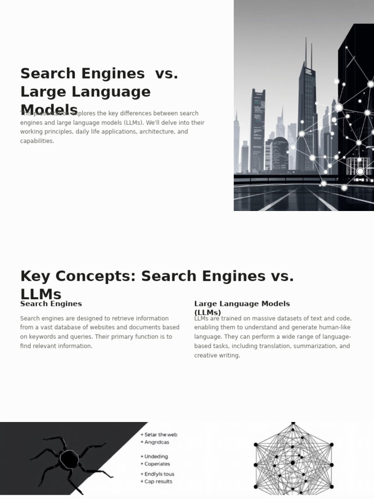 Search Engines vs. Large Language Models | PDF | Information Retrieval ...