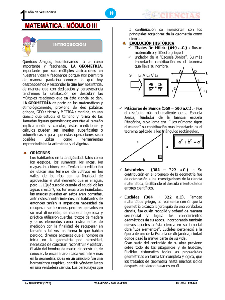 03 Geometria | PDF | Geometría | Euclides