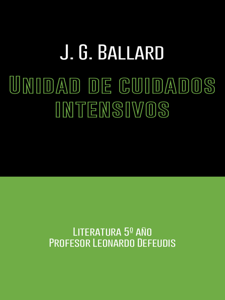 Cuidados Intensivos J Ballard | PDF
