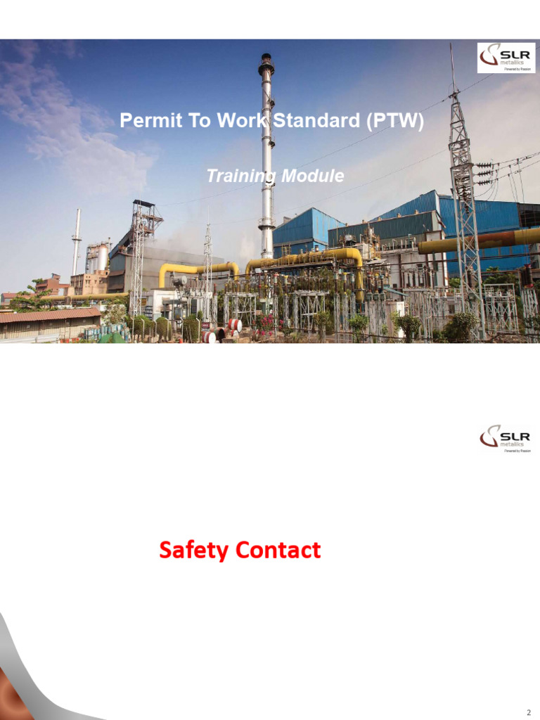 PTW Standard Training Module. | PDF | Safety | Duct (Flow)