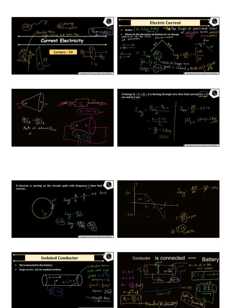 Current Electricity Lec-01 (Manish Raj Sir) - English NEET Crash Course ...