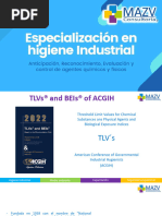 Acgih 2024 TLV Book 1 75.en - Es | PDF | Higiene Ocupacional