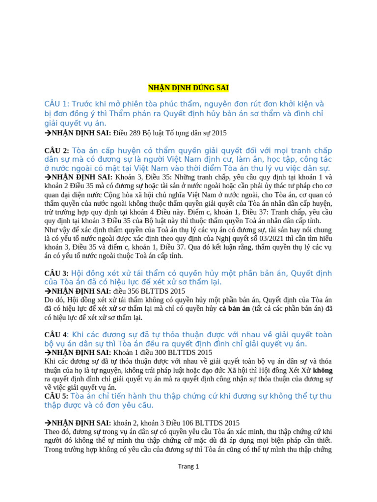 ÔN THI CUỐI KÌ TTDS | PDF