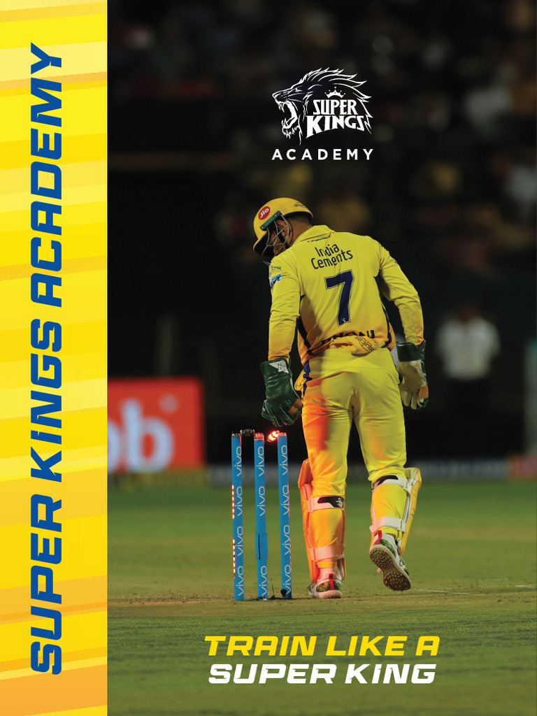 Super Kings Academy Overview and Fees | PDF | Cricket | Ball And Bat Games