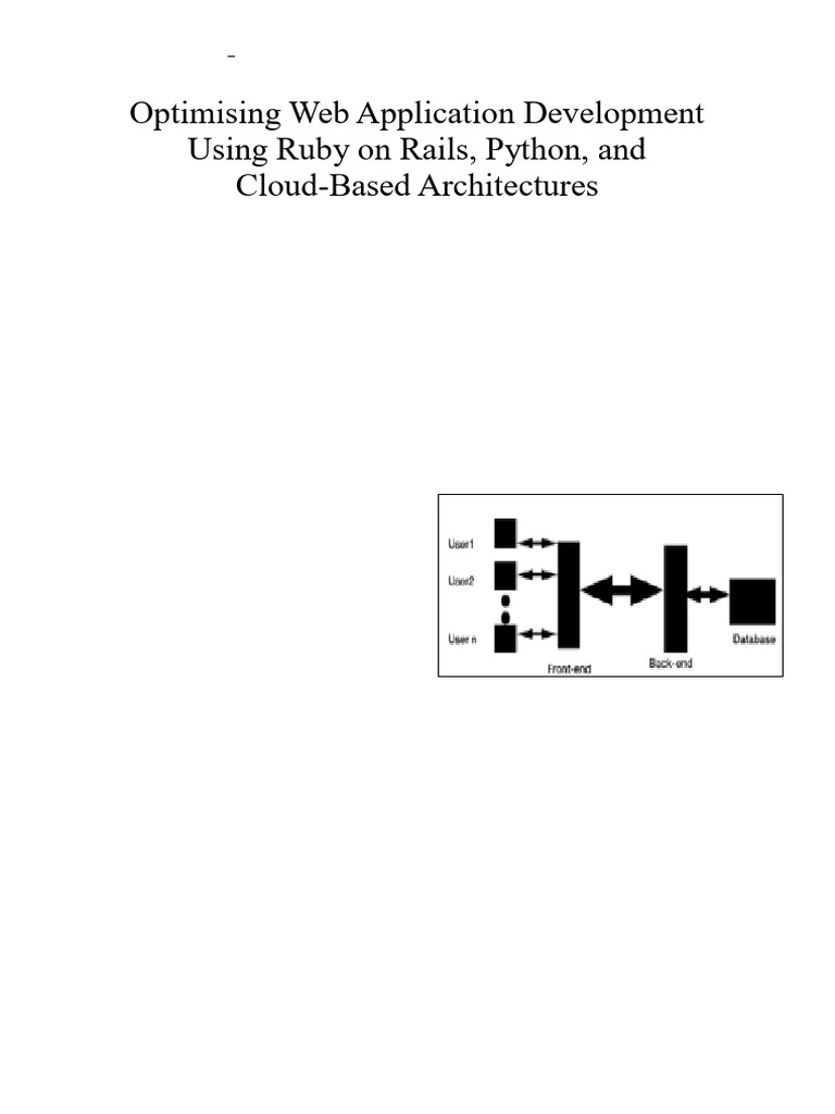 Optimising Web Application Development Using Ruby on Rails, Python, and ... Optimising Web Application Development Using Ruby on Rails, Python, and ...