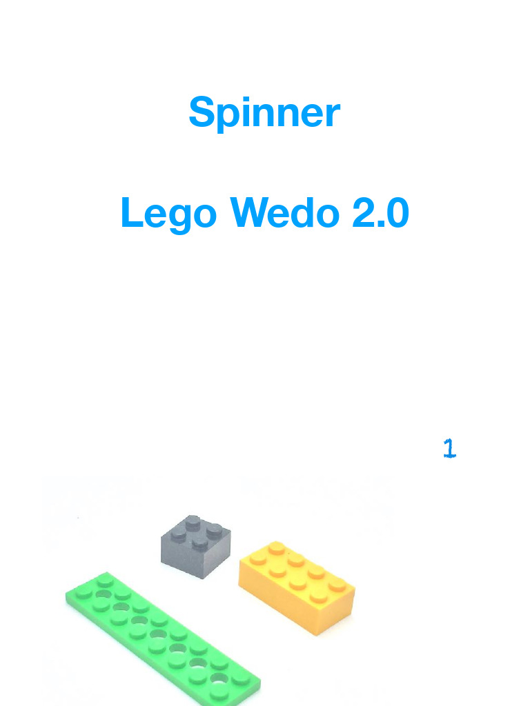 Lego Wedo 2.0 Spinner Instructions | PDF