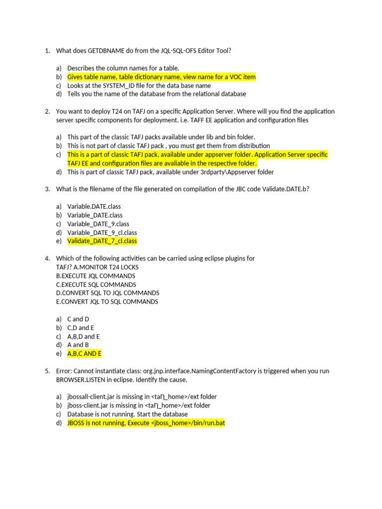 Tafj Dumps PDF Free | PDF | Computer File | Java (Programming Language)