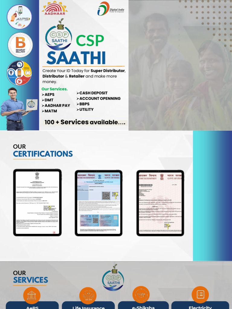 CSP Saathi Retailer | PDF | Payments | Credit Card