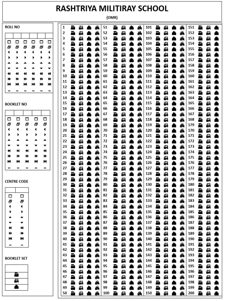 Omr Pdf