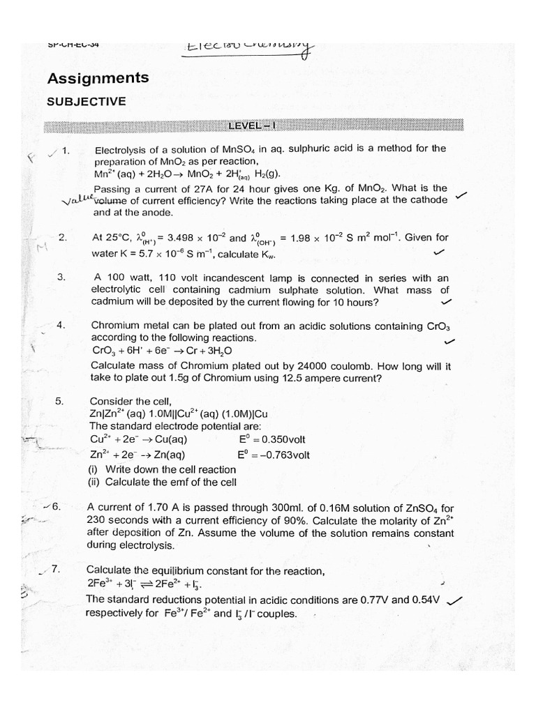 EC-questions Subjective | PDF