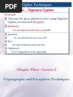 Transposition Techniques | PDF | Cipher | Encryption