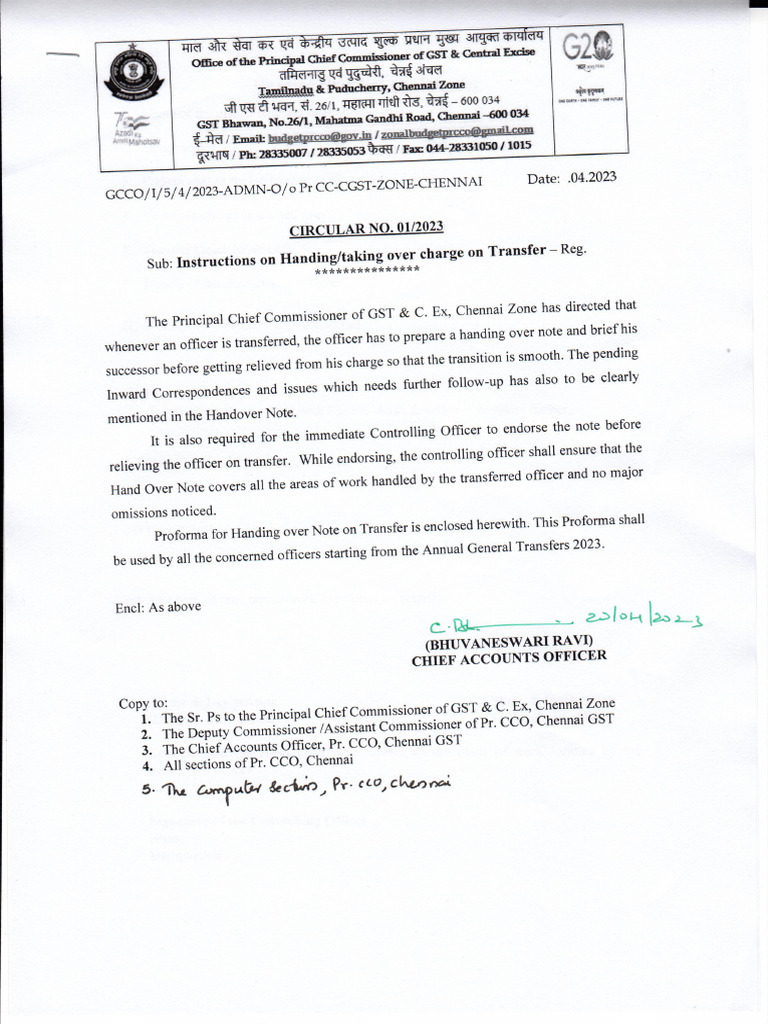 circular-01-2023 | PDF