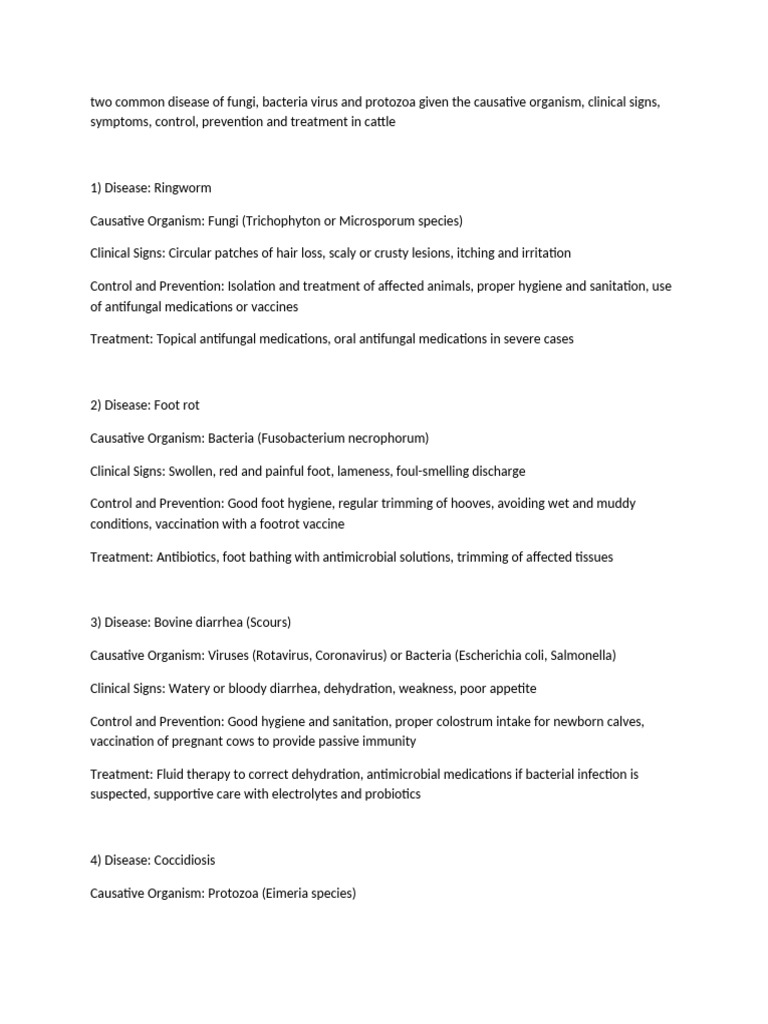 Two Common Disease - Assignment Elijah | PDF | Diarrhea | Infection