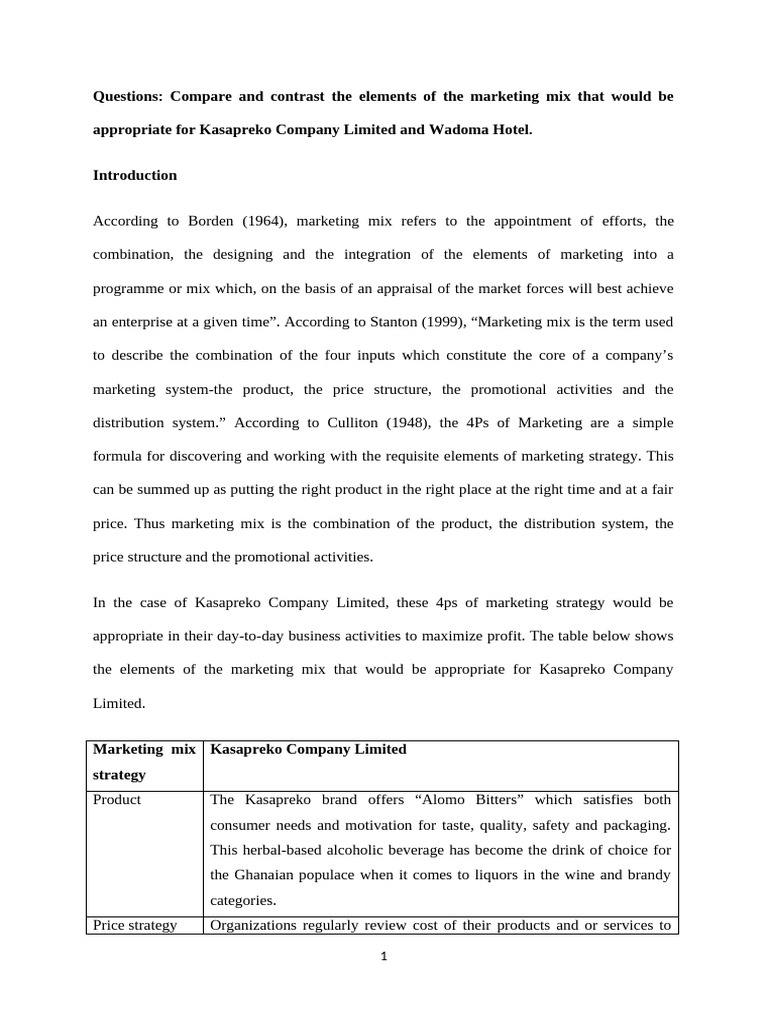 Assignment | PDF | Marketing | Advertising