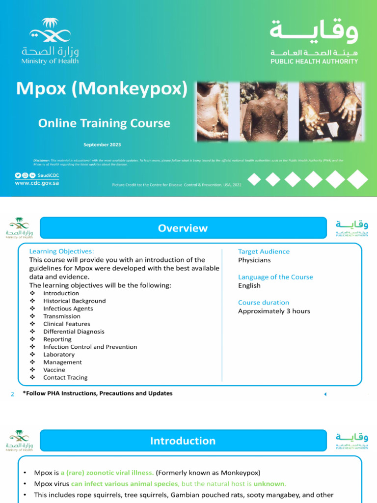 Monkeypox Weqaya | PDF