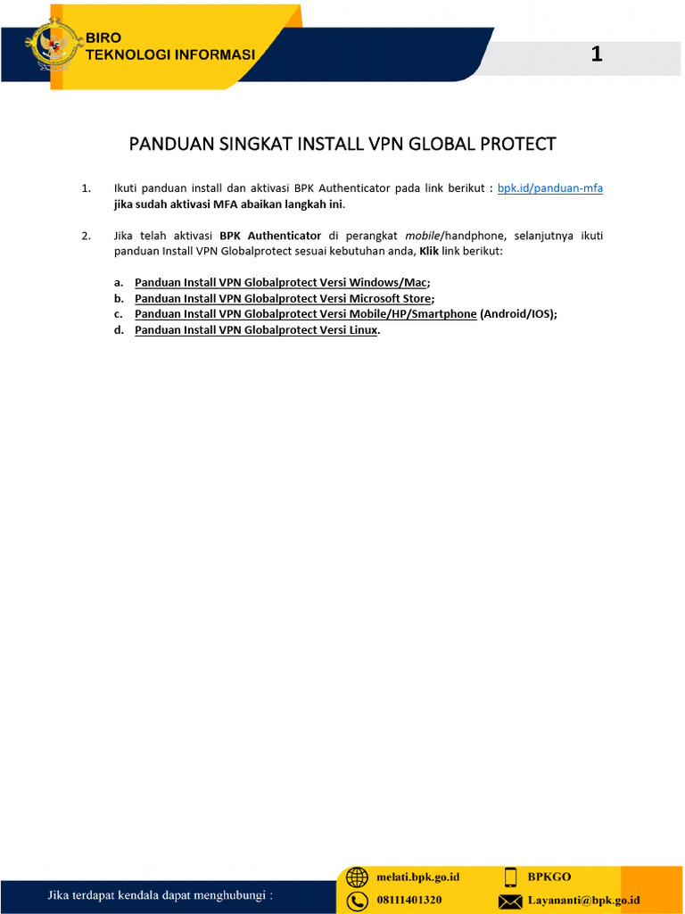 INSTALL GP v1.0 | PDF
