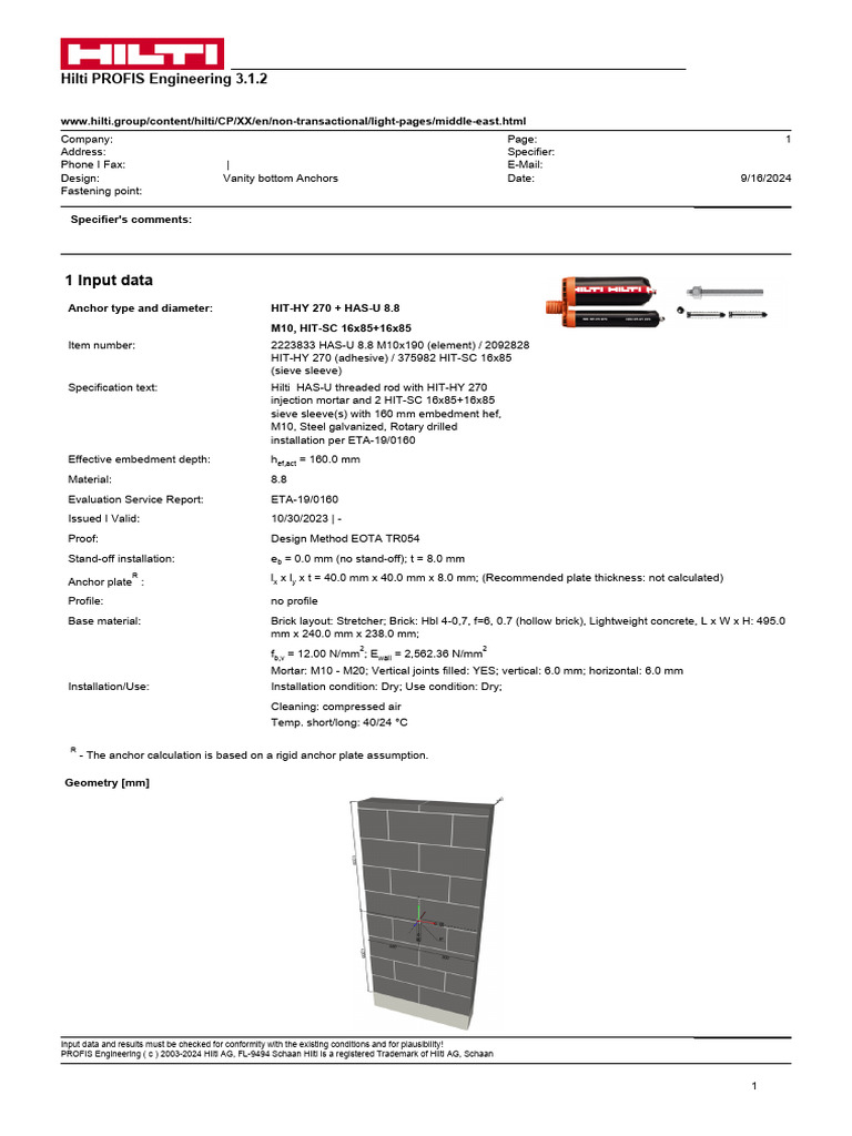 Drafts_Vanity bottom Anchors | PDF | Data | Software