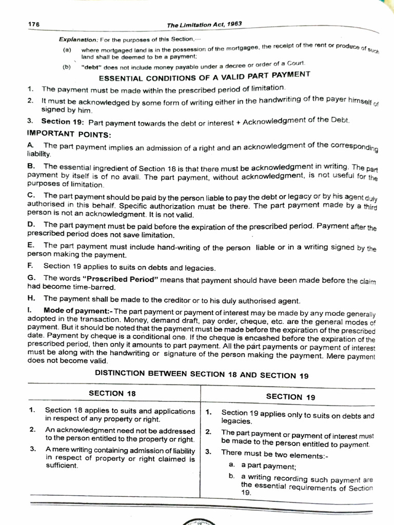 Essential conditions of part payment | PDF | Payments | Cheque