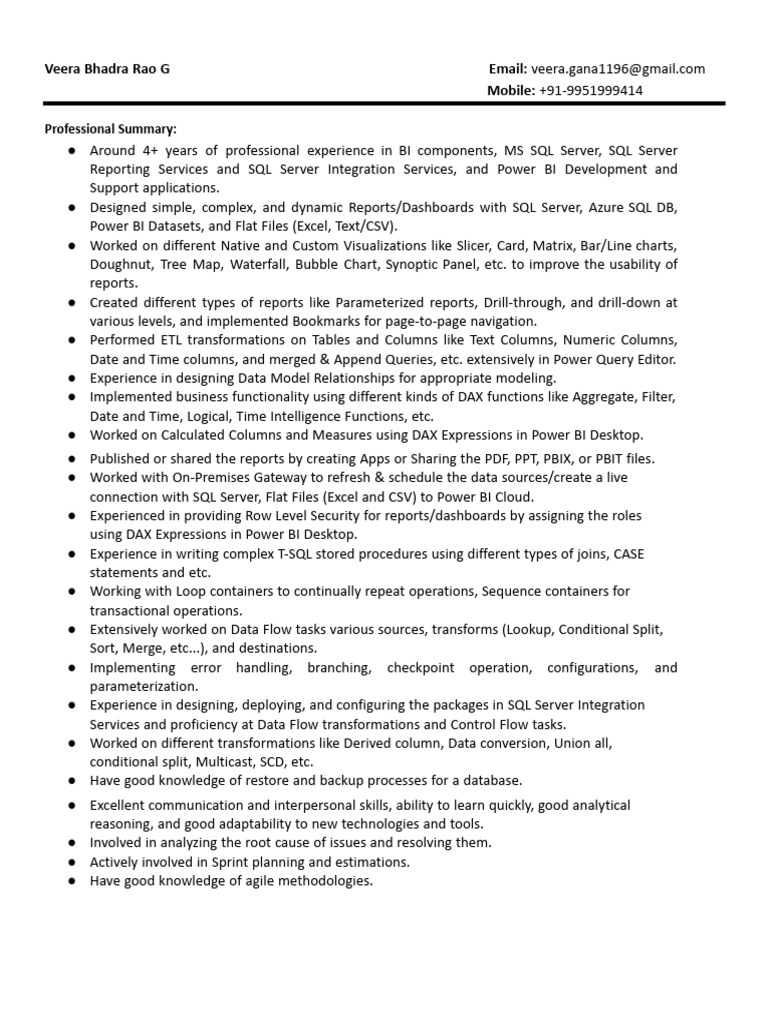 VBR-PBIDeveloper | PDF | Microsoft Sql Server | Sql