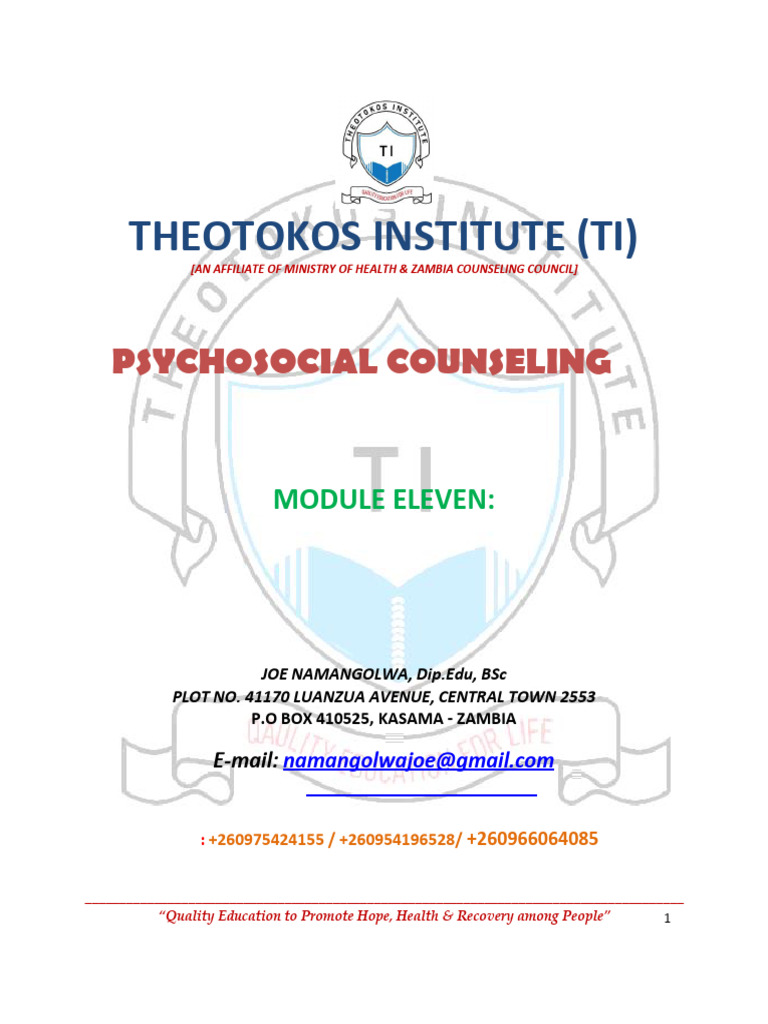 Module Eleven Facts About Hiv and Aids | PDF | Management Of Hiv/Aids | Hiv/Aids