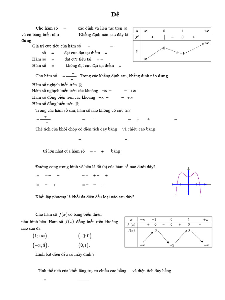 Đề 4 - Ôn Ktra Giữa Kì I Lớp 12 - 2023 | PDF