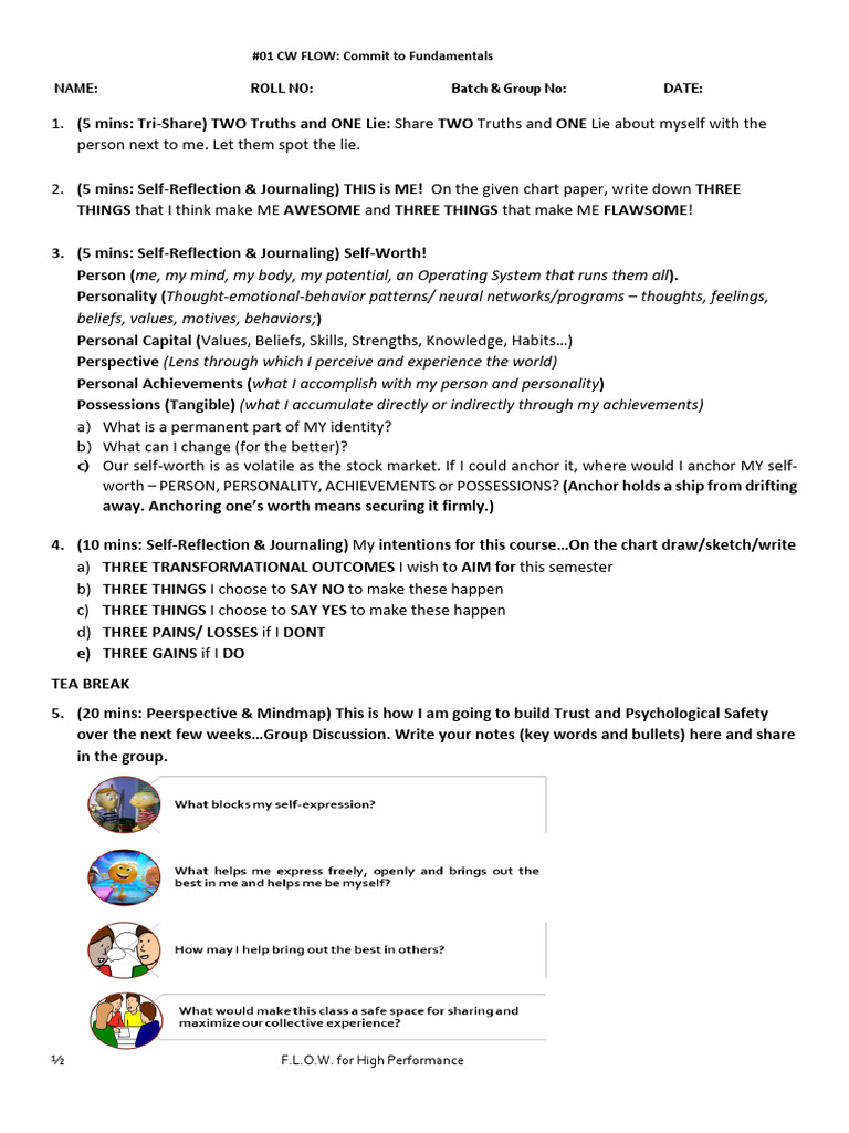 Assignment 1 Pdf Thought Feeling