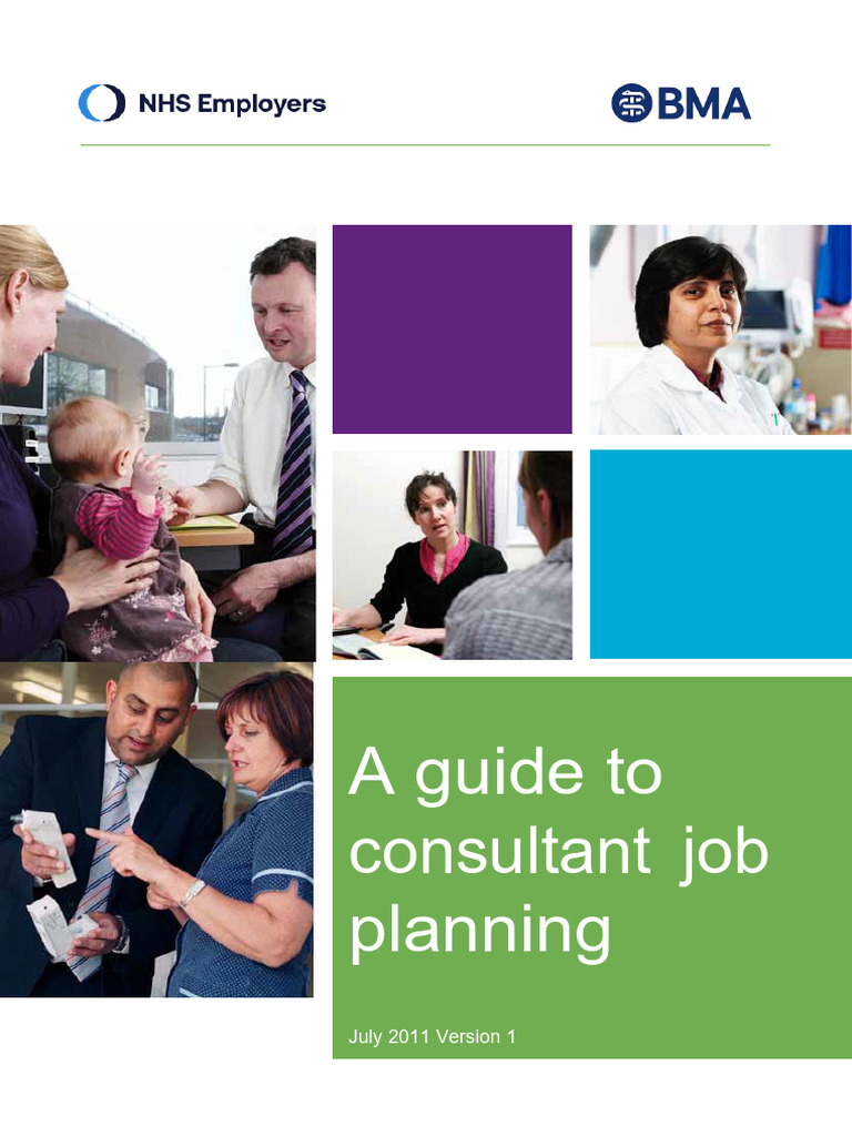 Consultant Job Planning Guide | PDF | National Health Service | Employment