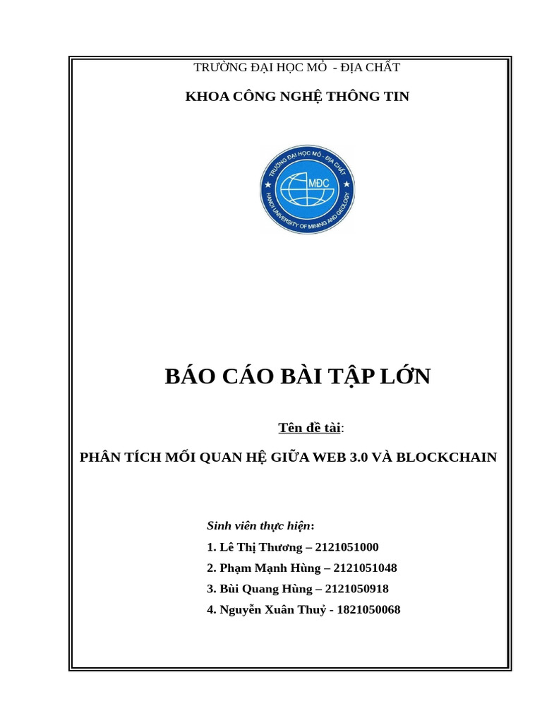 BÁO CÁO BTL - WEB NG NGHĨA (Nhóm 12) | PDF