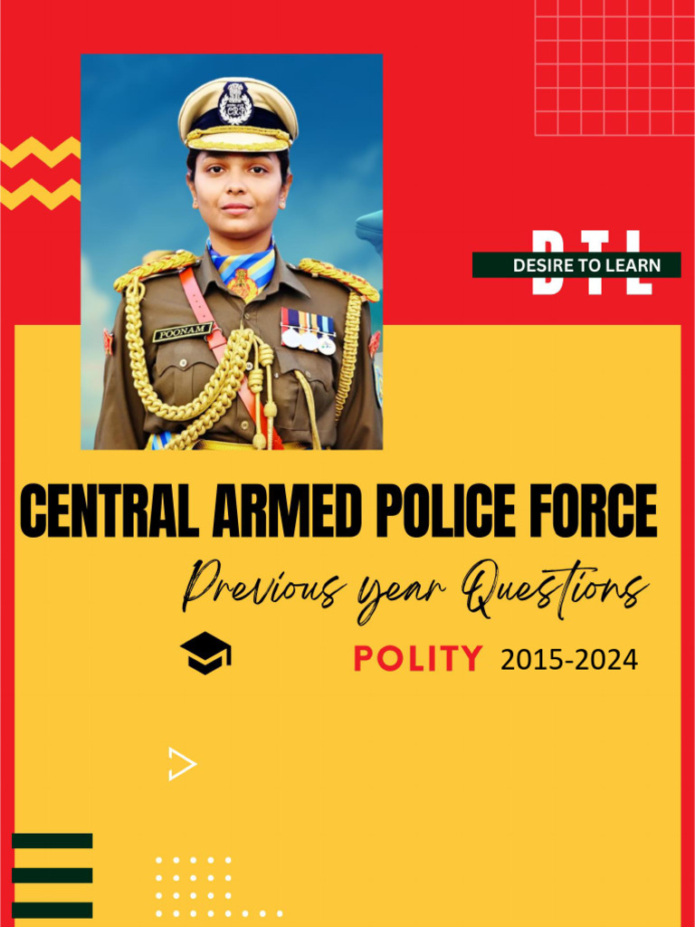 Capf Polity Pyq by Dtl | PDF