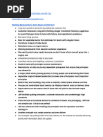 Amazon Leadership Principles CheatSheet | PDF