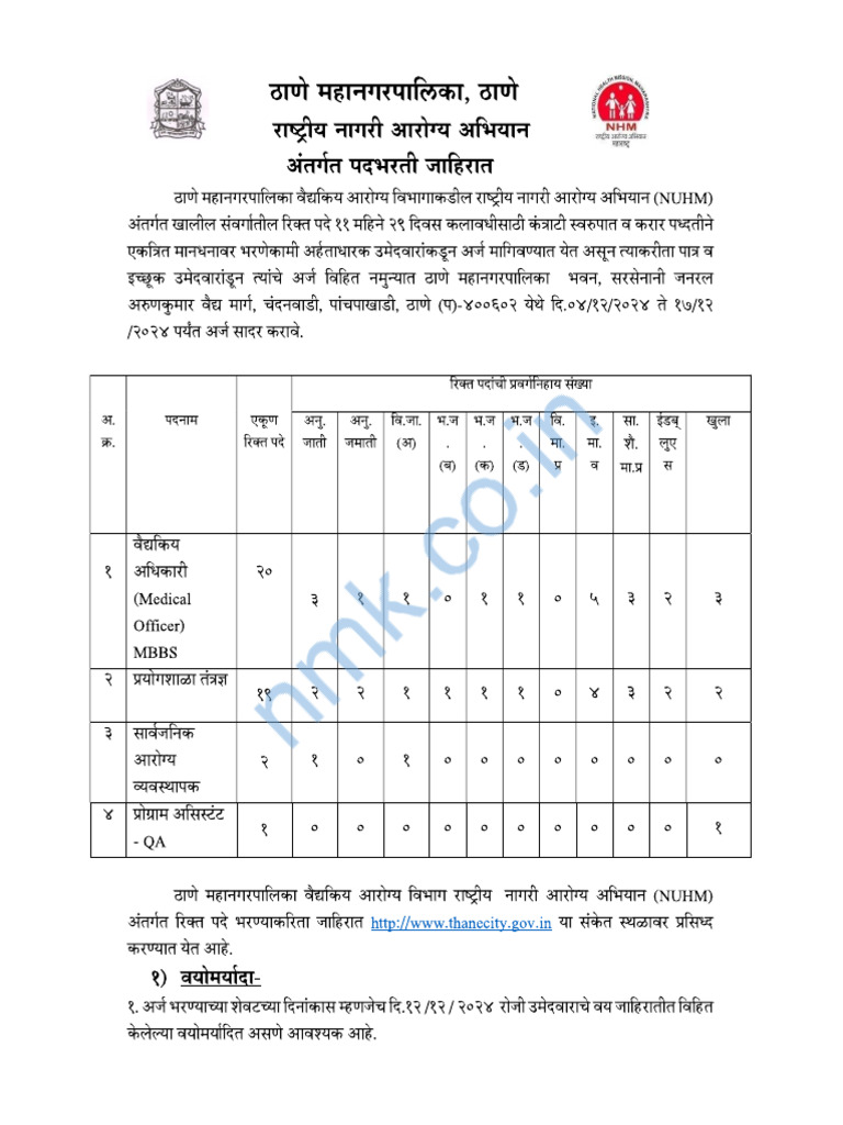 ZP Pune Bharti 2024 | PDF
