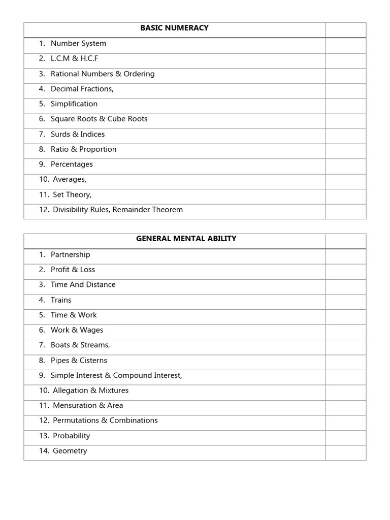 Csat Formulas PDF - Merged | PDF | Rational Number | Geometry