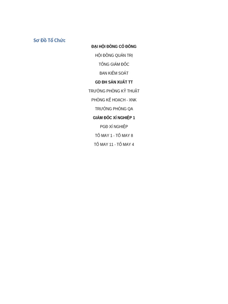 So Do to Chuc Chinh Xac | PDF