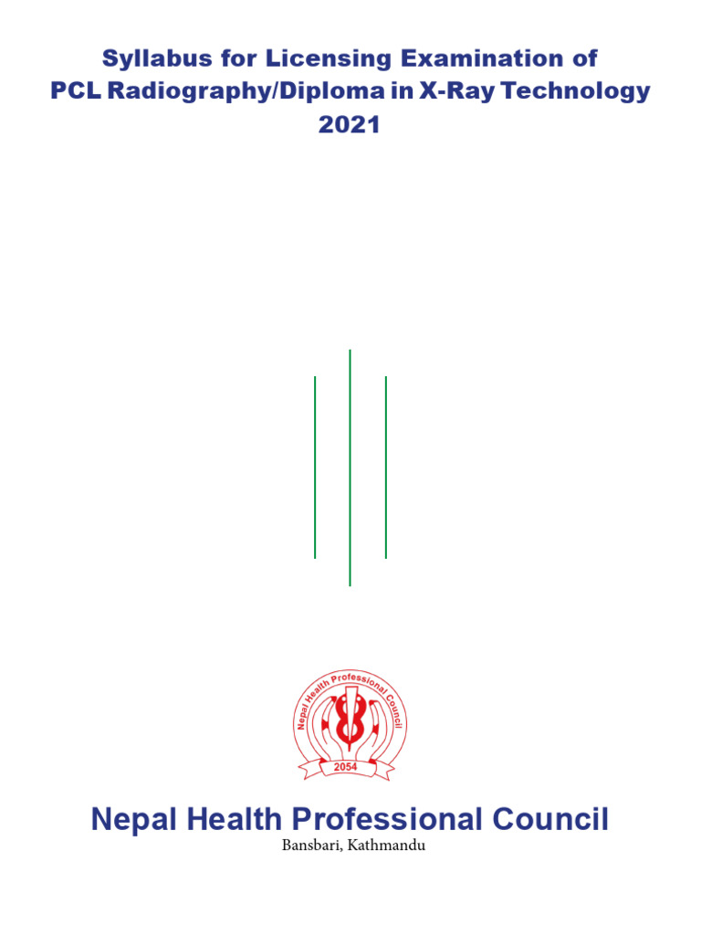 1 Syllabus For PCL Radiography | PDF | X Ray | Radiography